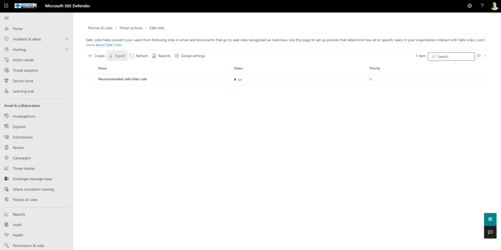 Safe Links Now In Microsoft Teams